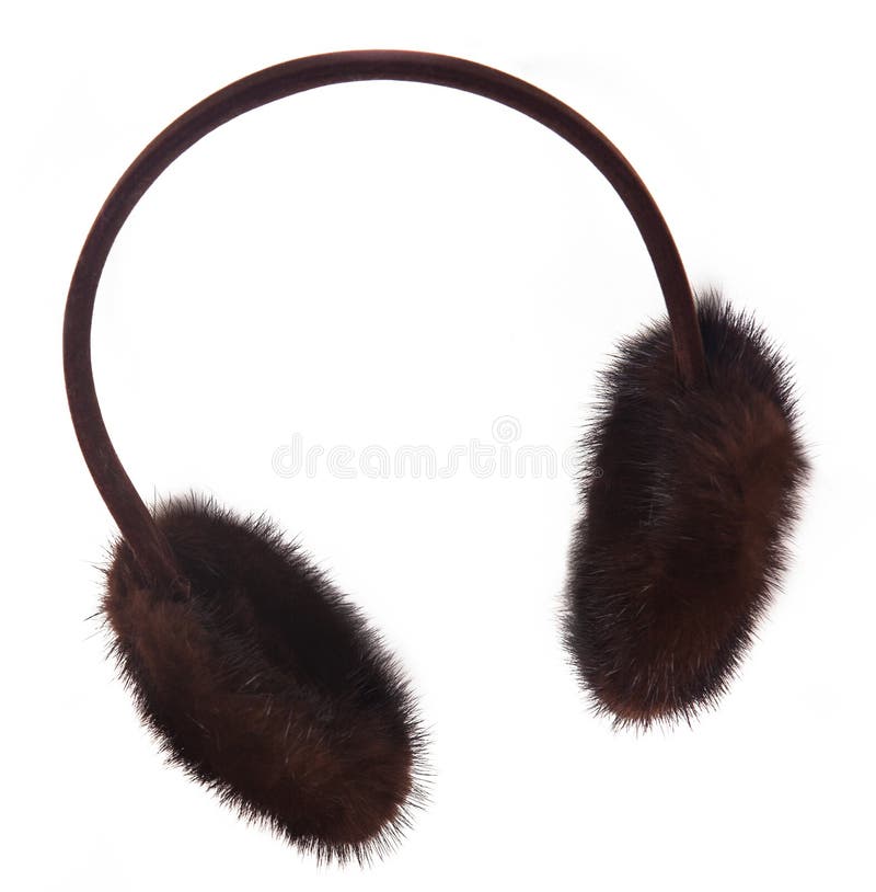 Cute ear muffs stock image. Image of furry, fashion, colors - 59570135