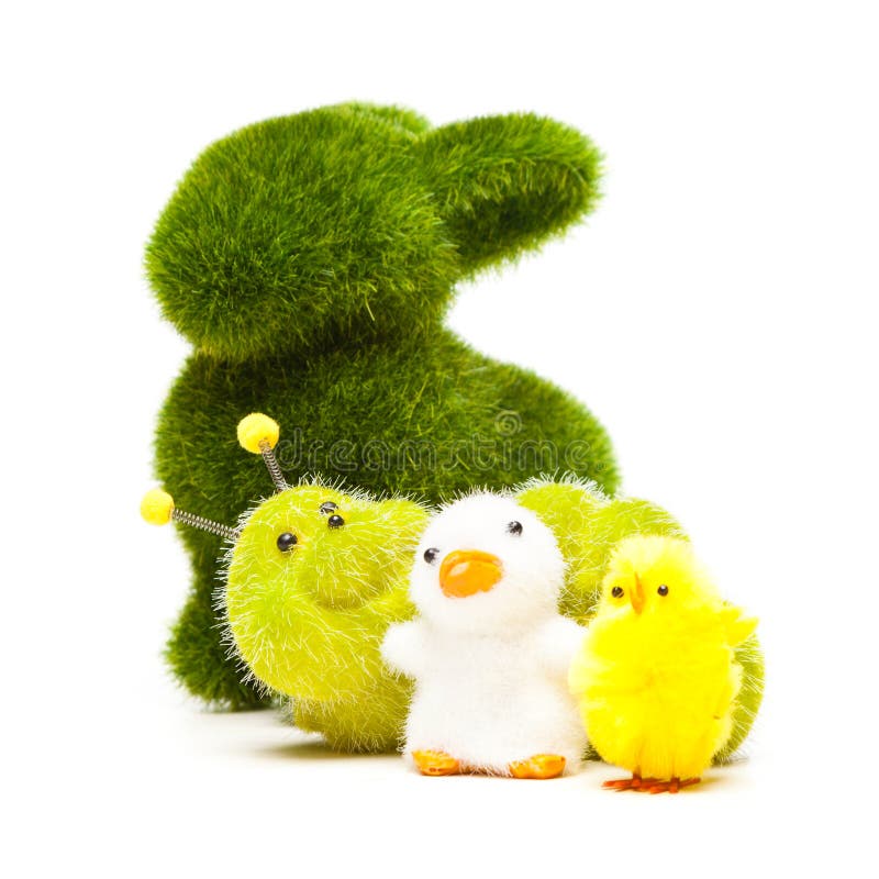 Cute Easter Animals stock photo. Image of holiday, isolated - 90139538