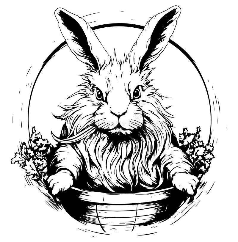 Side View Little Bunny Stock Illustrations – 86 Side View Little Bunny ...