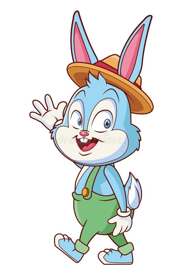 Bunny Overalls Stock Illustrations – 127 Bunny Overalls Stock ...