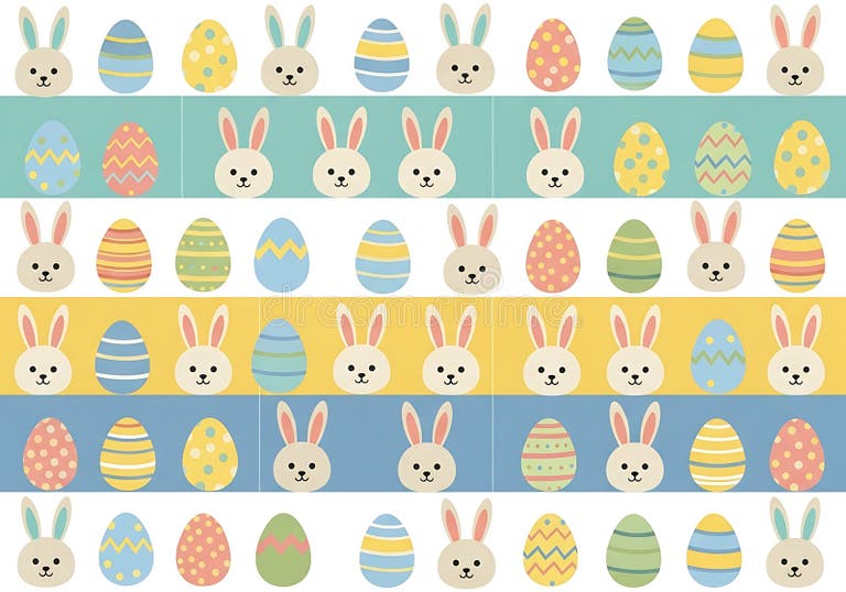 Cute Easter Bunny Faces Stock Illustrations – 1,073 Cute Easter Bunny ...
