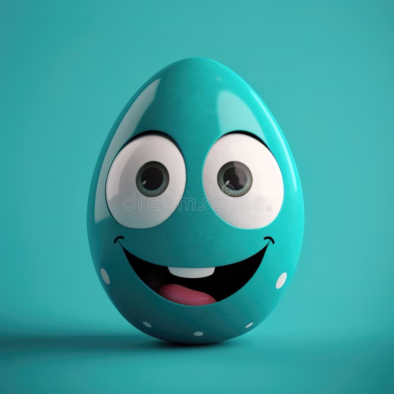 A Cute Easter Egg Smiling: Discover the Magic of Easter through the ...