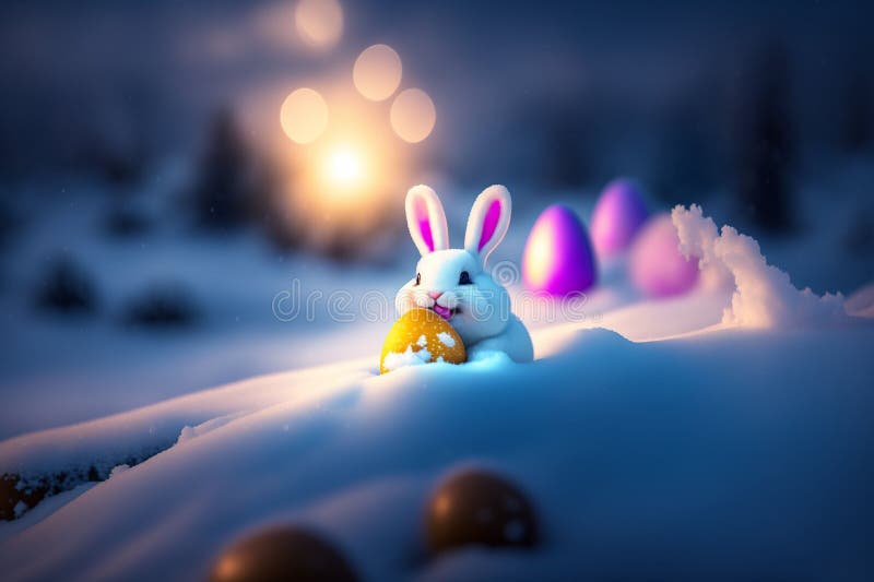 Snowy Easter Stock Illustrations – 823 Snowy Easter Stock Illustrations ...