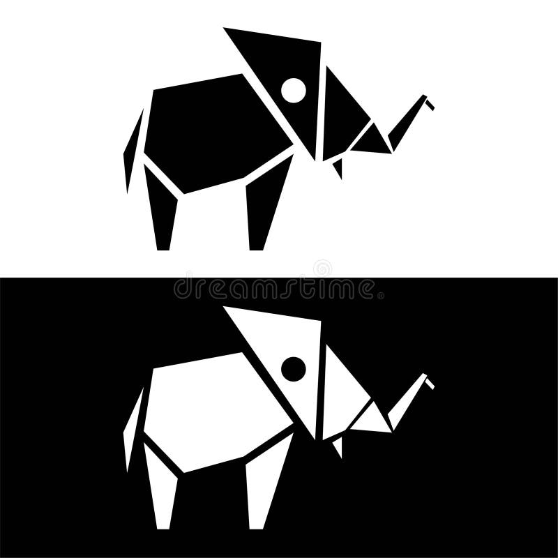 Cute Elephant Logo. Simple Elephant Logo. Elephant Logo Sign Vector ...