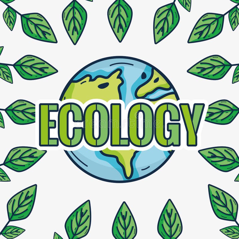 Cute Emblem of Earth Planet Ecology Stock Vector - Illustration of life ... Cute Emblem of Earth Planet Ecology Stock Vector - Illustration of life ...