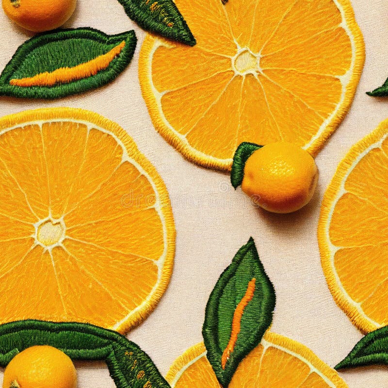 A Cute Embroidered Patch Collection on White Background Stock ...