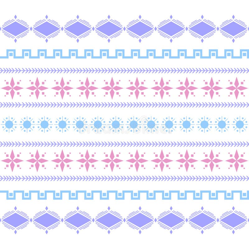 Cute Embroidery Pattern for Wall Bedroom Decor Stock Vector ...