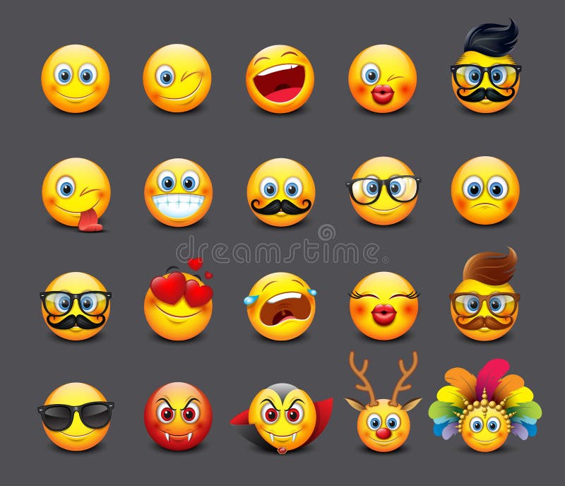 Carnival Emoji Stock Illustrations – 2,201 Carnival Emoji Stock ...