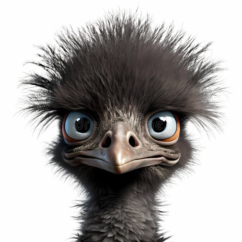 Funny Emu Head Stock Illustrations – 243 Funny Emu Head Stock ...