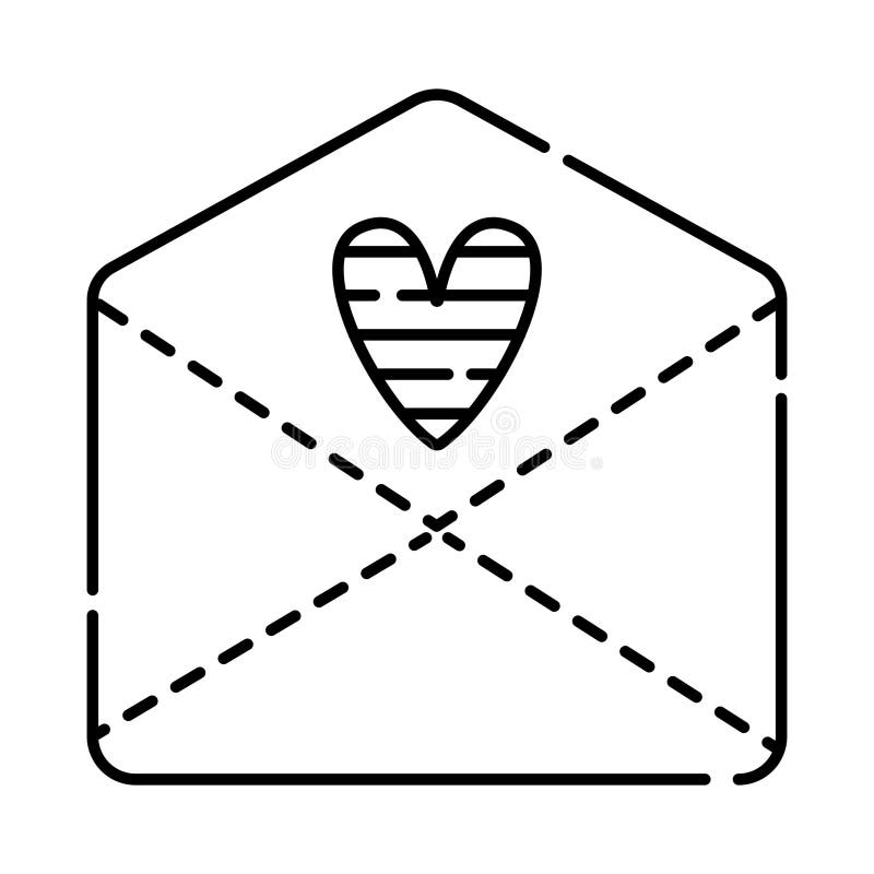 Cute Envelope Frames Cards Letters with Pastel Coloring for Writing ...