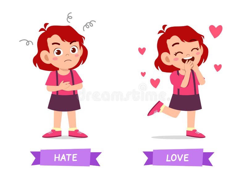 Love Hate Child Stock Illustrations – 99 Love Hate Child Stock ...