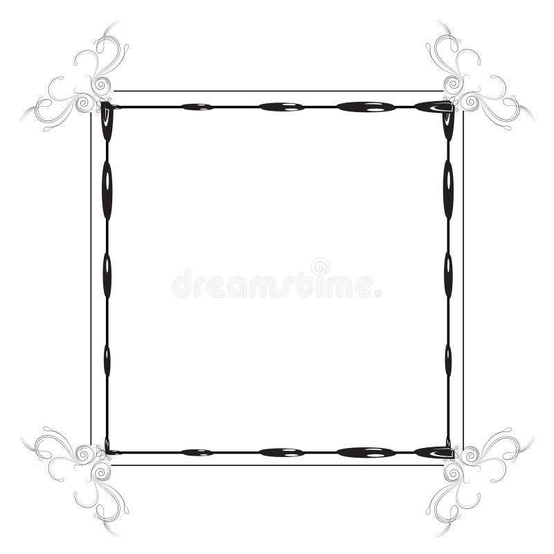 Fancy page border stock vector. Illustration of shape - 30041748