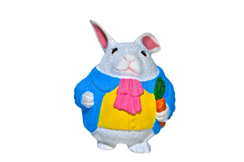 Cute Fat Easter Bunny stock image. Image of bunny, religious - 13162727