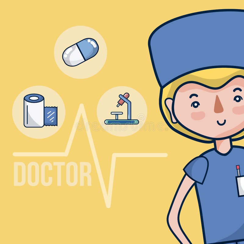 Female Doctor Cartoon Stock Illustrations 32 879 Female Doctor