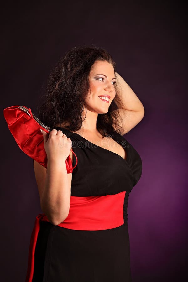 Cute Female with Funny Expression and Beautyfull Eyes Stock Image ...