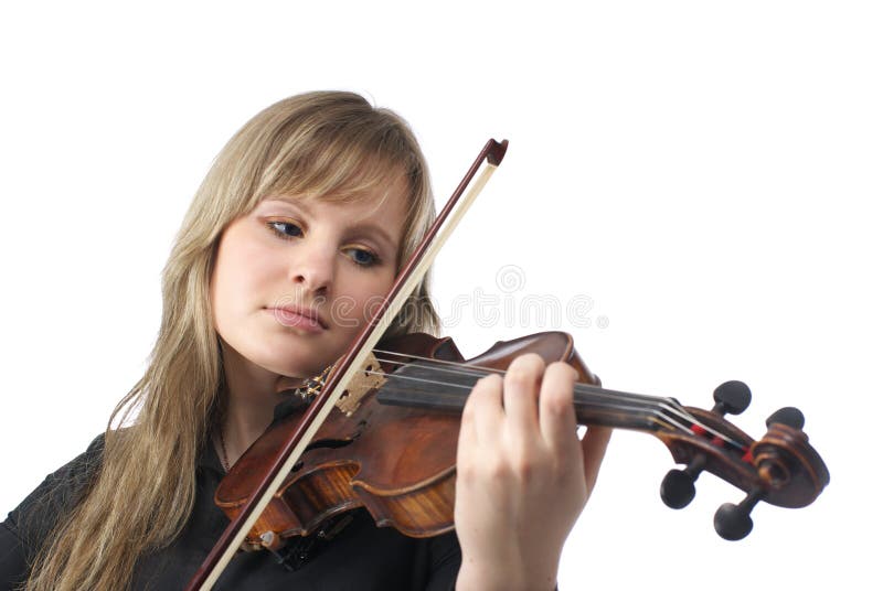 Violin Playing Violinist Musician Stock Photo - Image of close, closeup ...