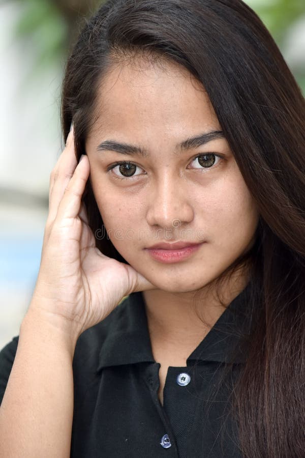 Cute Female Portrait stock photo. Image of cute, pretty - 128301342