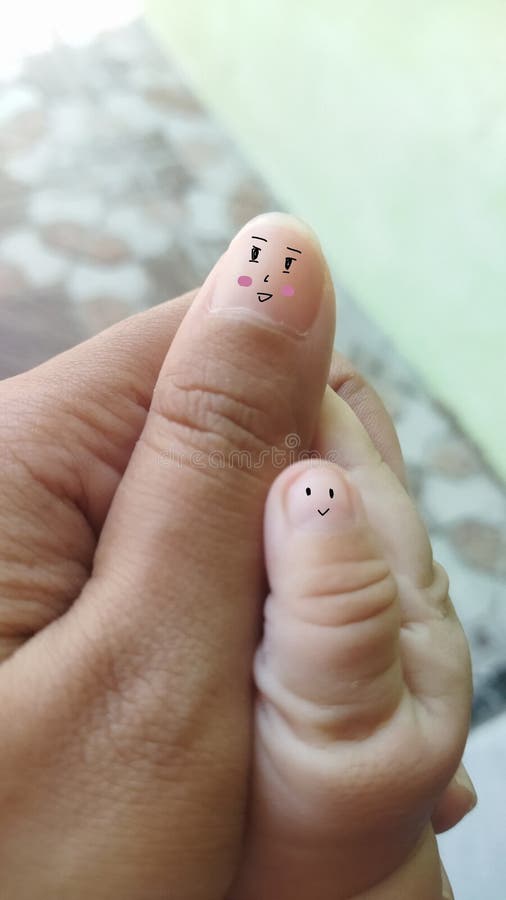 Cute Finger Baby and Mother Stock Photo - Image of mother, happy: 291568942