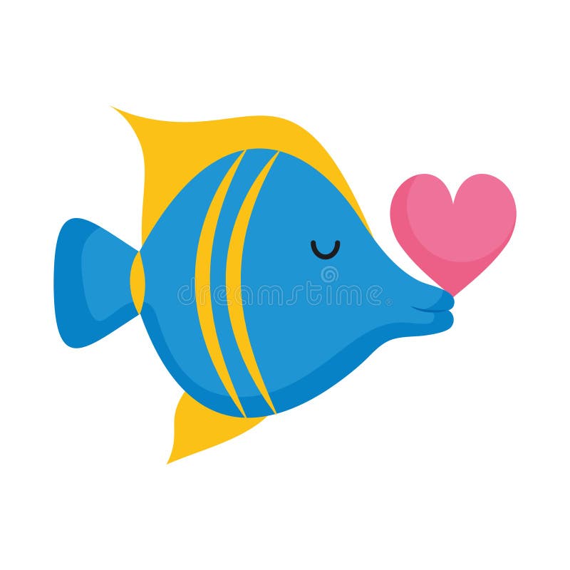 Cute fish design stock vector. Illustration of vector - 273151925
