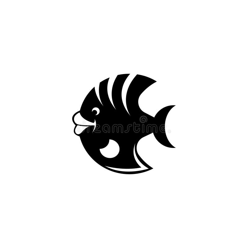Cute Fish Icon Clip-art Design Vector Illustration Stock Illustration ...