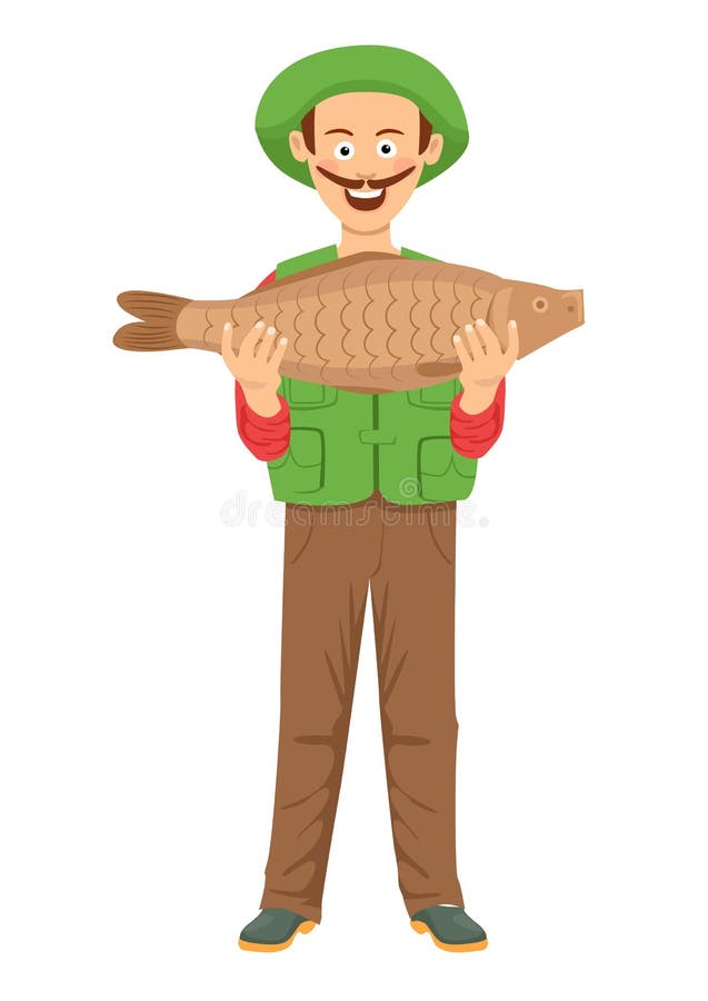 Fishman Stock Illustrations – 623 Fishman Stock Illustrations, Vectors ...