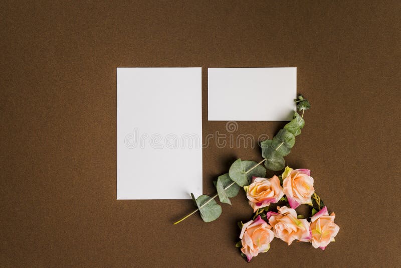 Cute Floral Decoration with Sheets Paper. High Quality Photo Stock ...