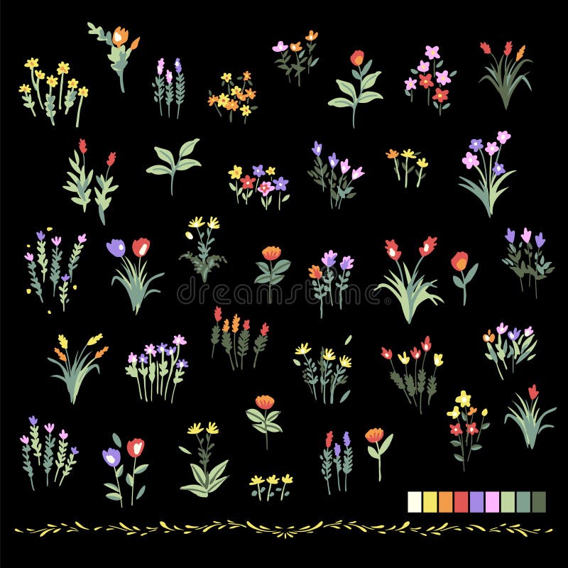 Cute Floral Pattern Perfect for Textile Design, Stock Vector ...