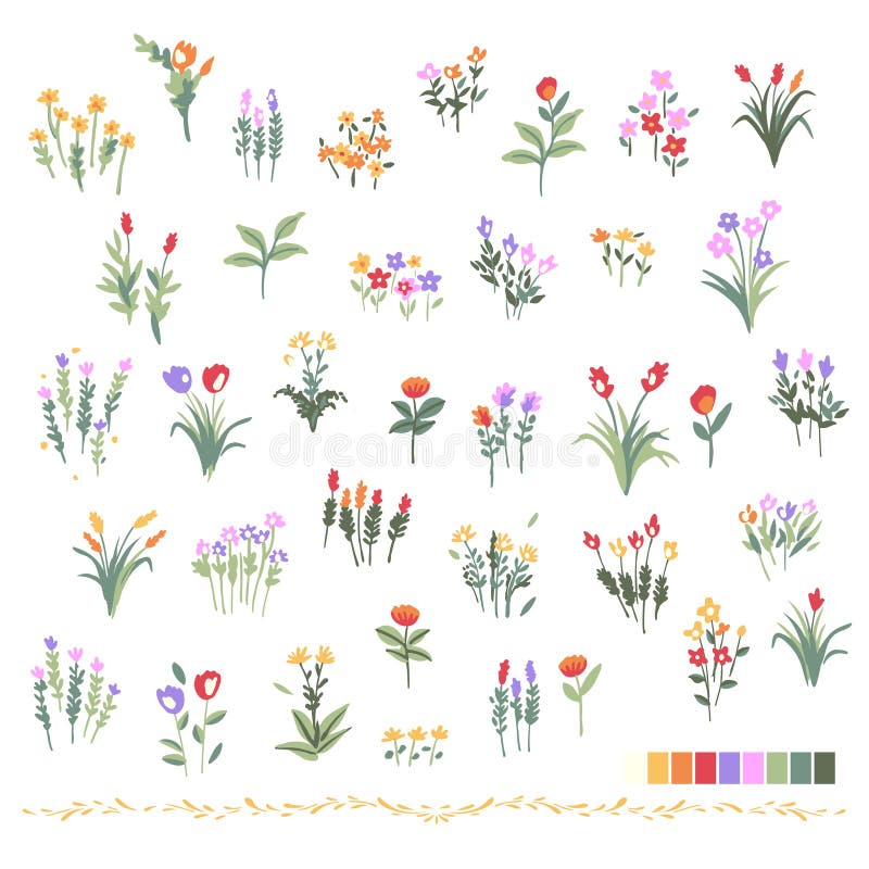 Cute Floral Pattern Perfect for Textile Design, Stock Vector ...