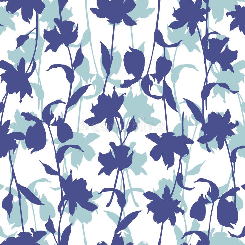 Abstract Floral Pattern Perfect for Textile Design, Stock Vector ...