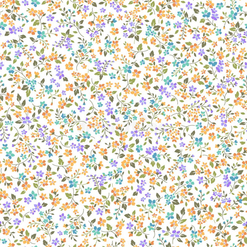 Cute Flower Pattern Suitable for Textile Pattern, Stock Vector ...