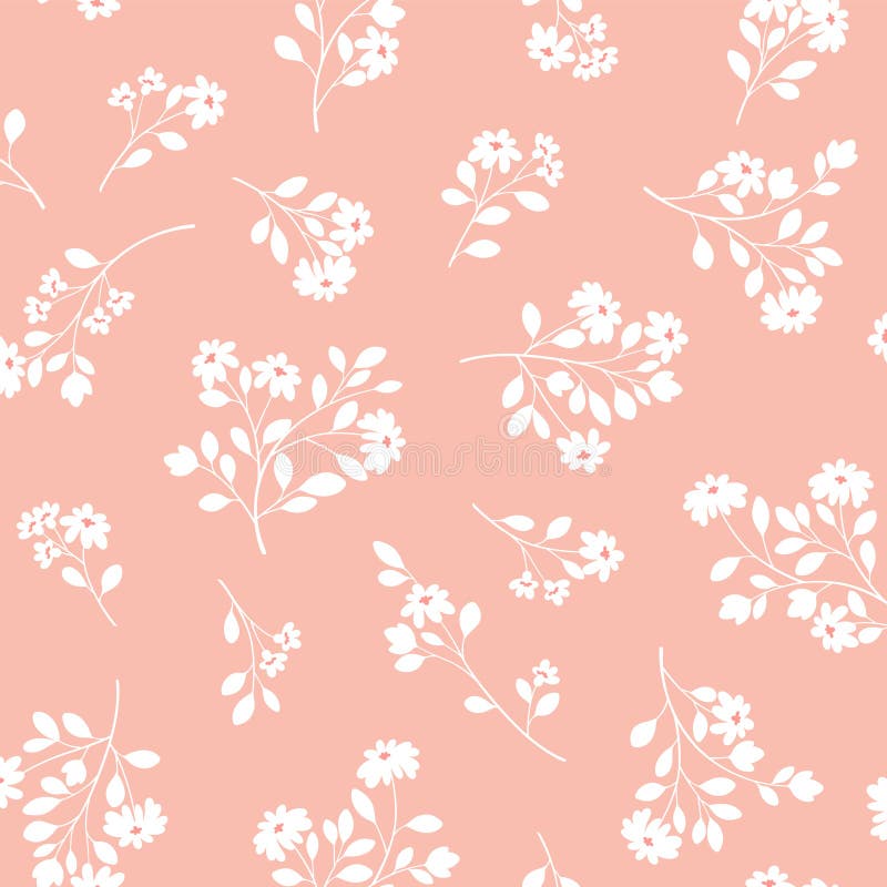 Cute Flower Pattern Suitable for Textile Pattern, Stock Vector ...