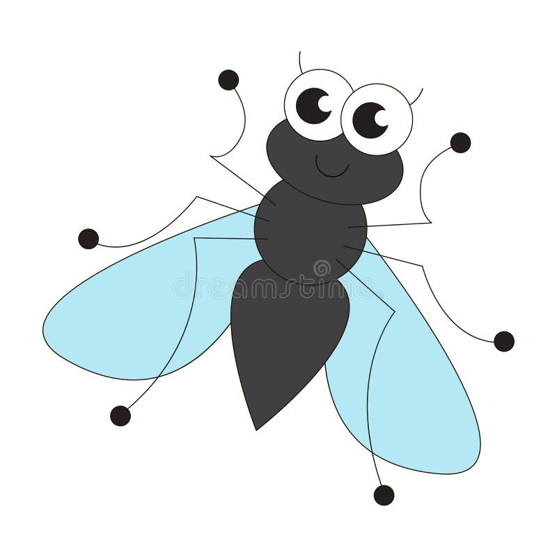 Cute cartoon ladybug. stock vector. Illustration of lady - 89860750