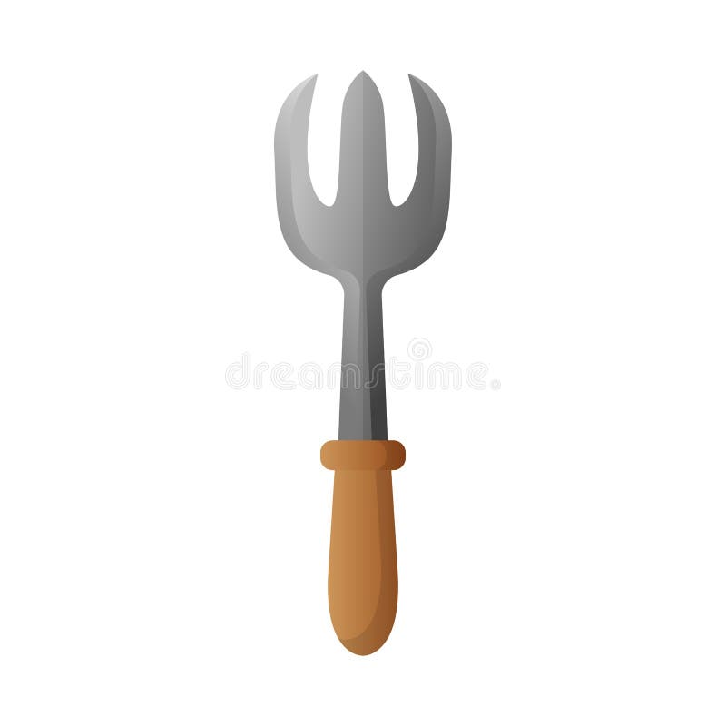 Sad fork cartoon stock illustration. Illustration of fork - 48730200