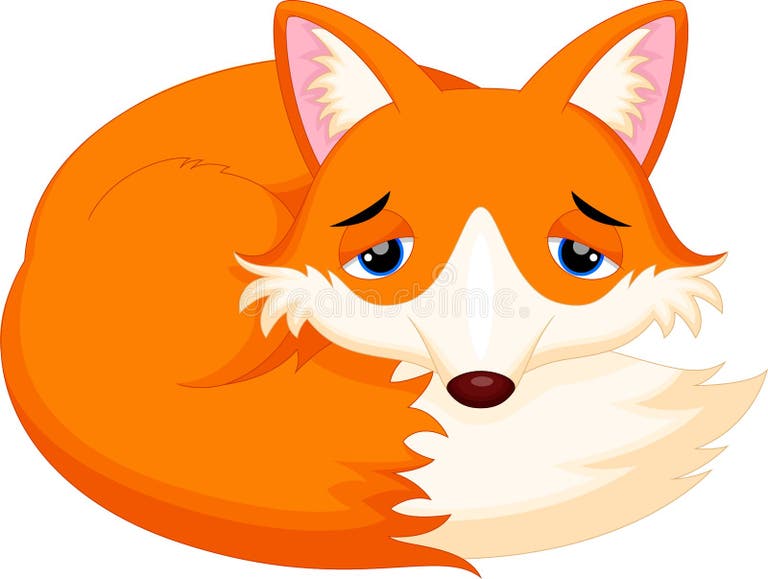 Sleeping Fox Cartoon Stock Illustrations – 1,700 Sleeping Fox Cartoon ...