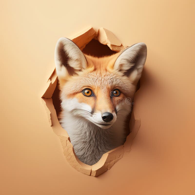 Hole In A Fox Face