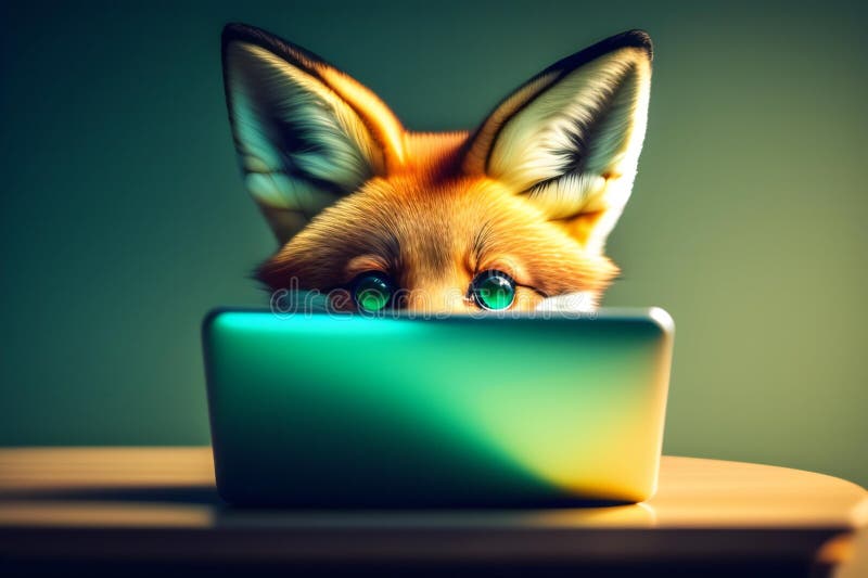 Fox Laptop Stock Illustrations – 121 Fox Laptop Stock Illustrations ...