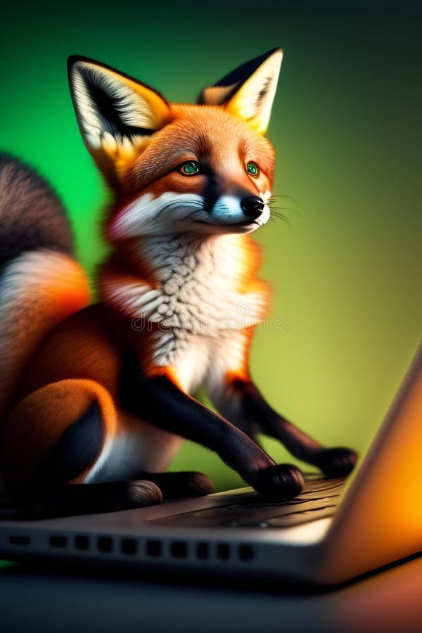 Fox Laptop Stock Illustrations – 121 Fox Laptop Stock Illustrations ...
