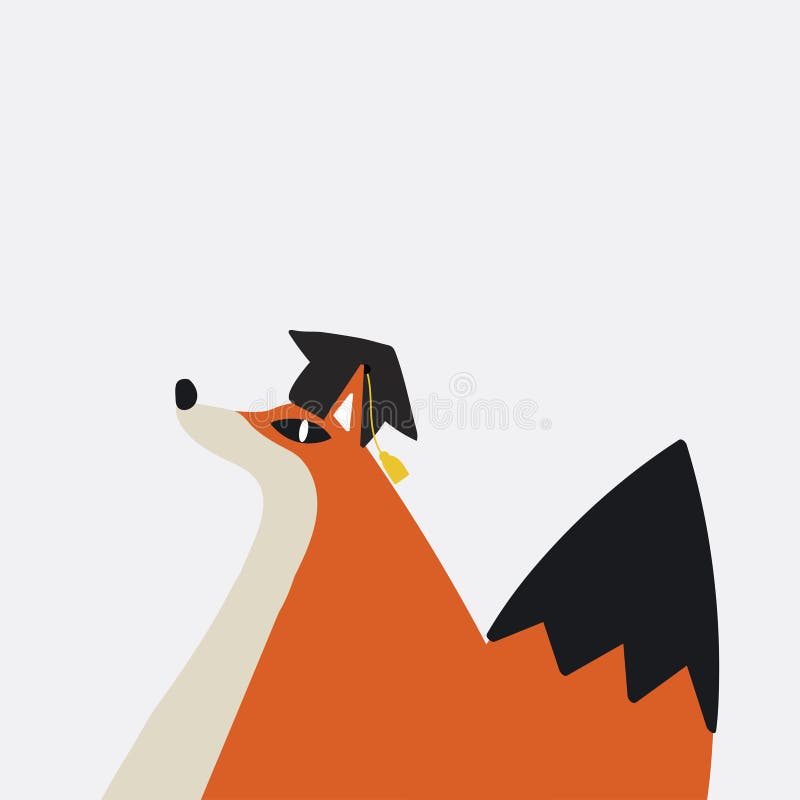 Fox Graduate Stock Illustrations – 61 Fox Graduate Stock Illustrations ...