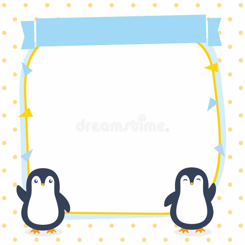 Penguin Clipart Border