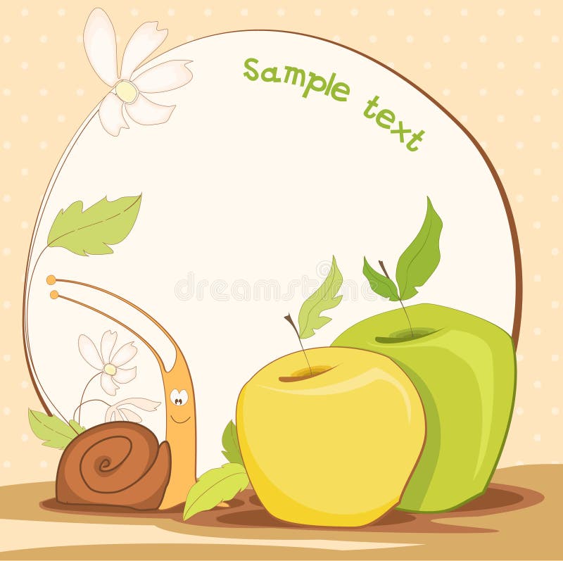 Cute frame design. stock vector. Illustration of label - 28443022