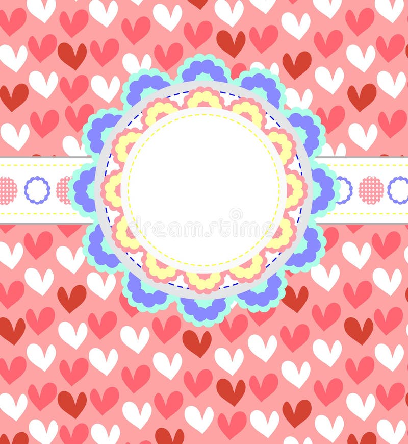 Cute frame stock vector. Illustration of cartoon, painting - 29933414