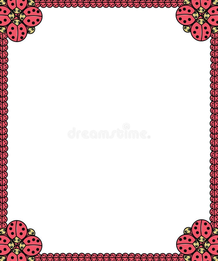 Lady Bugs Drawing Stock Illustrations – 235 Lady Bugs Drawing Stock ...