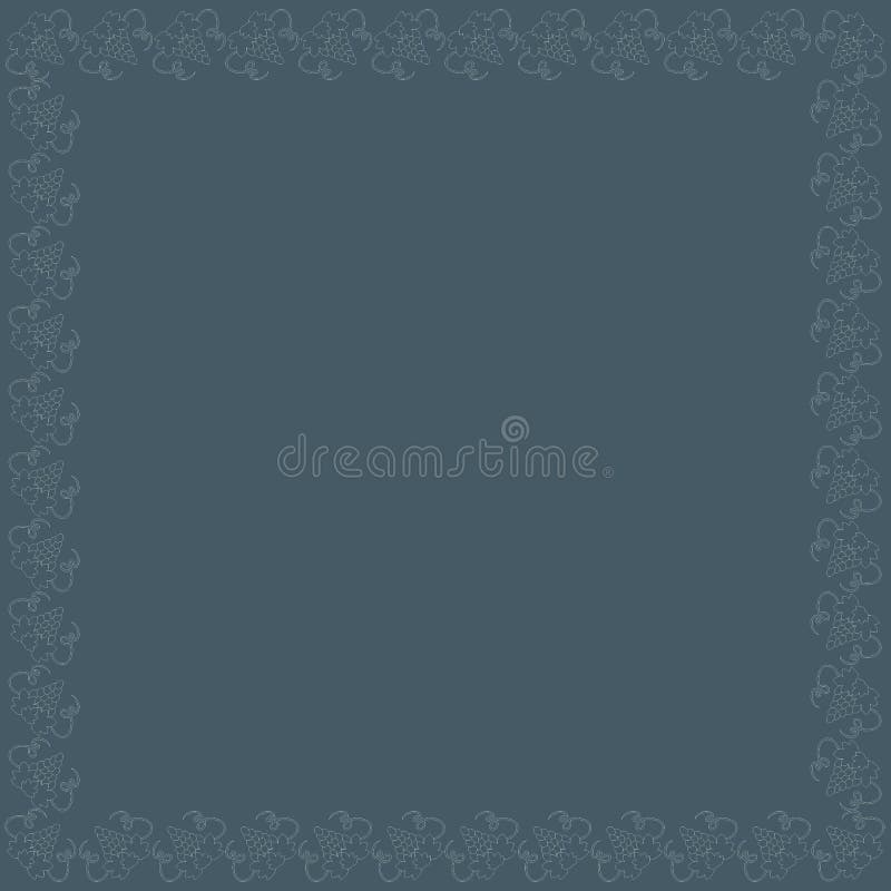Grape Vine Square Frame Stock Illustrations – 122 Grape Vine Square ...
