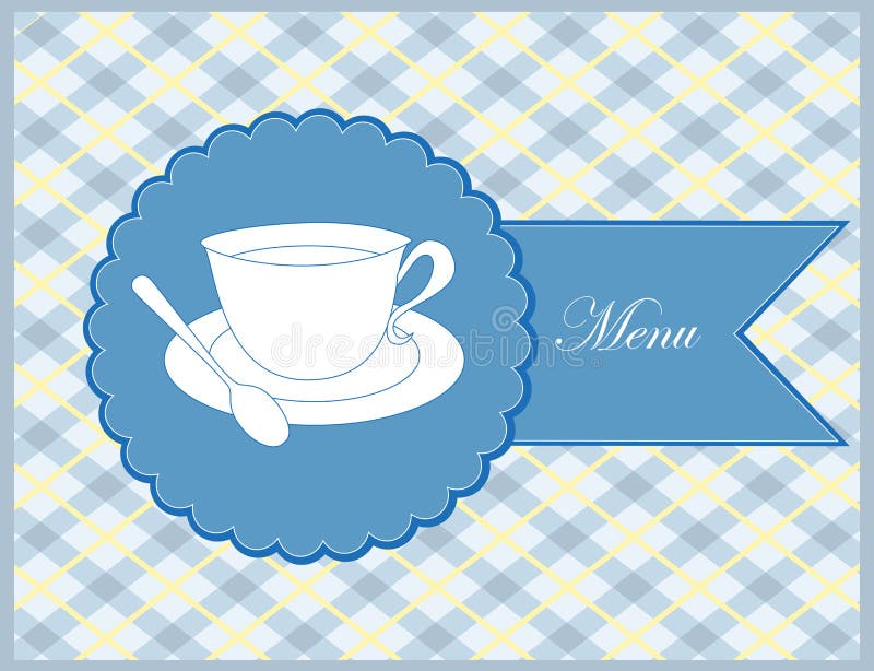 Cute frame menu. stock vector. Illustration of menus - 29133057