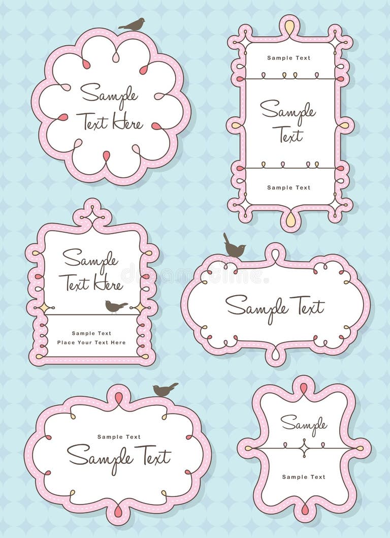 Cute Frames Stock Illustrations – 21,227 Cute Frames Stock ...