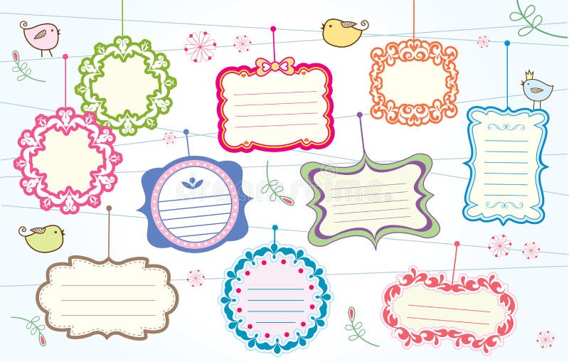Cute Frames Vectors & Graphics - Dreamstime