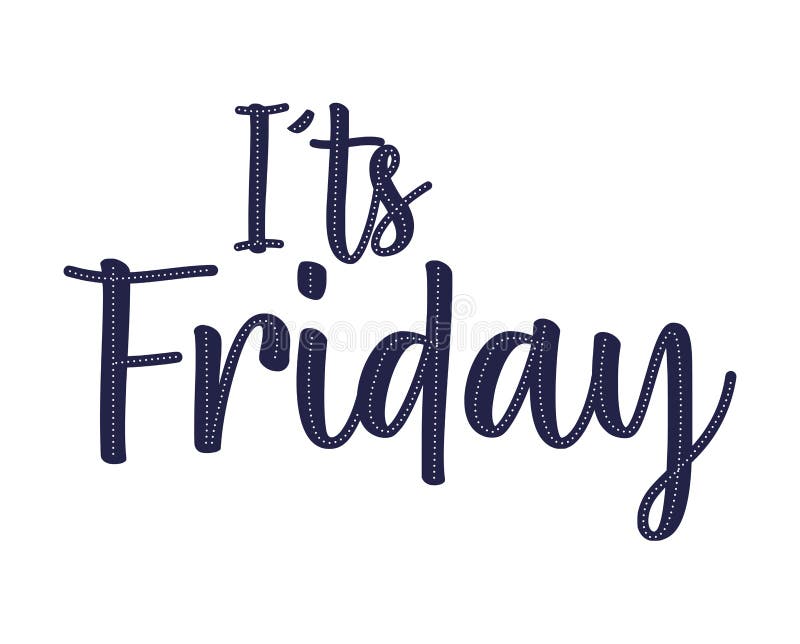 Happy Friday Fonts Neon Lights Stock Vector - Illustration of light ...