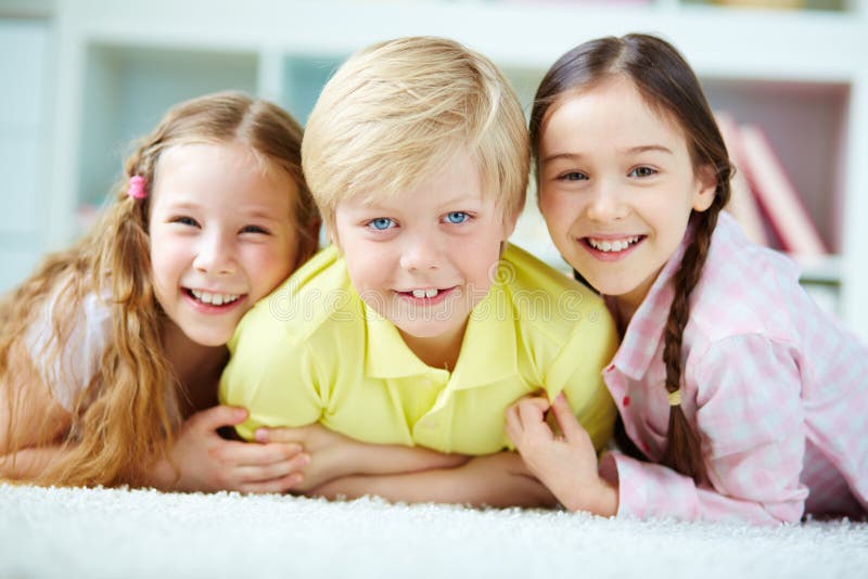 Cute friends stock image. Image of group, innocent, face - 57560533