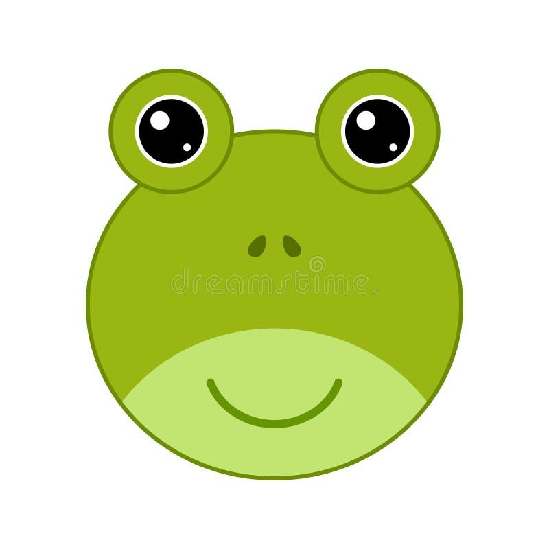 Cute Cartoon Frog Mask Face Stock Illustrations – 123 Cute Cartoon Frog ...