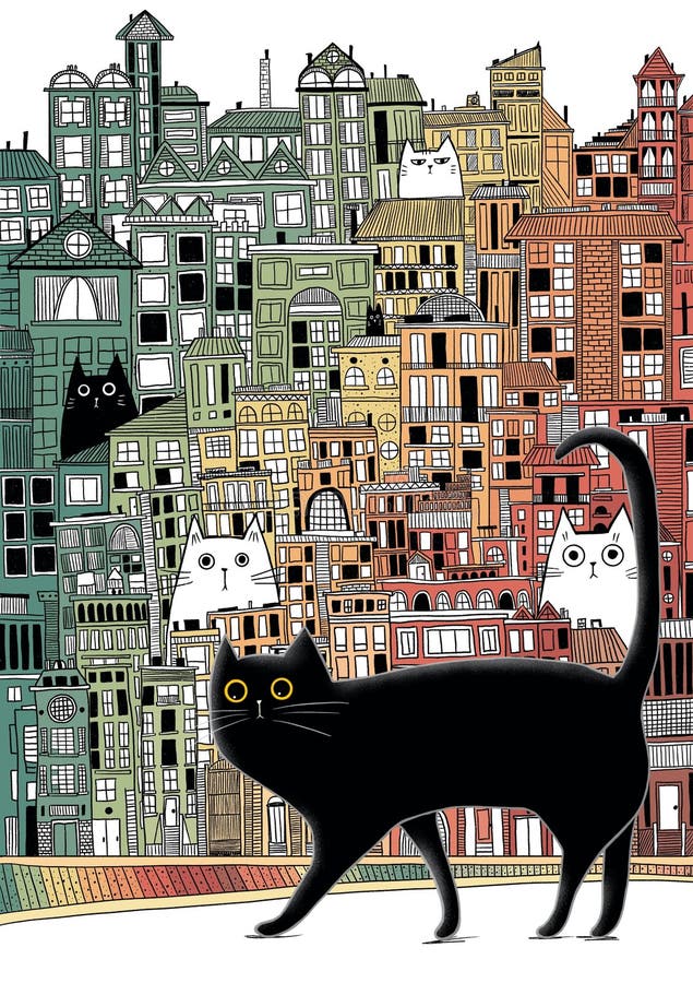 Funny Cats Stock Illustrations 50 557 Funny Cats Stock Illustrations